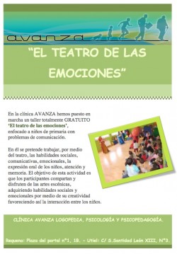 Taller "El Teatro de las Emociones" - Clínicas Avanza